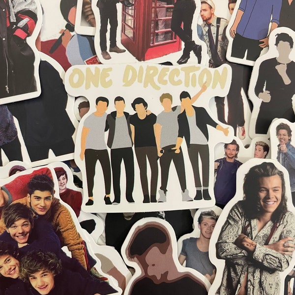 One Direction Stickers - Etsy