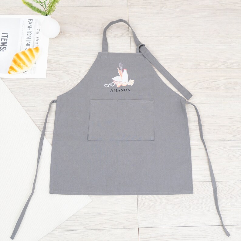 Personalized Kids Apron, Cooking Kitchen Gift, School Gift, Student ...