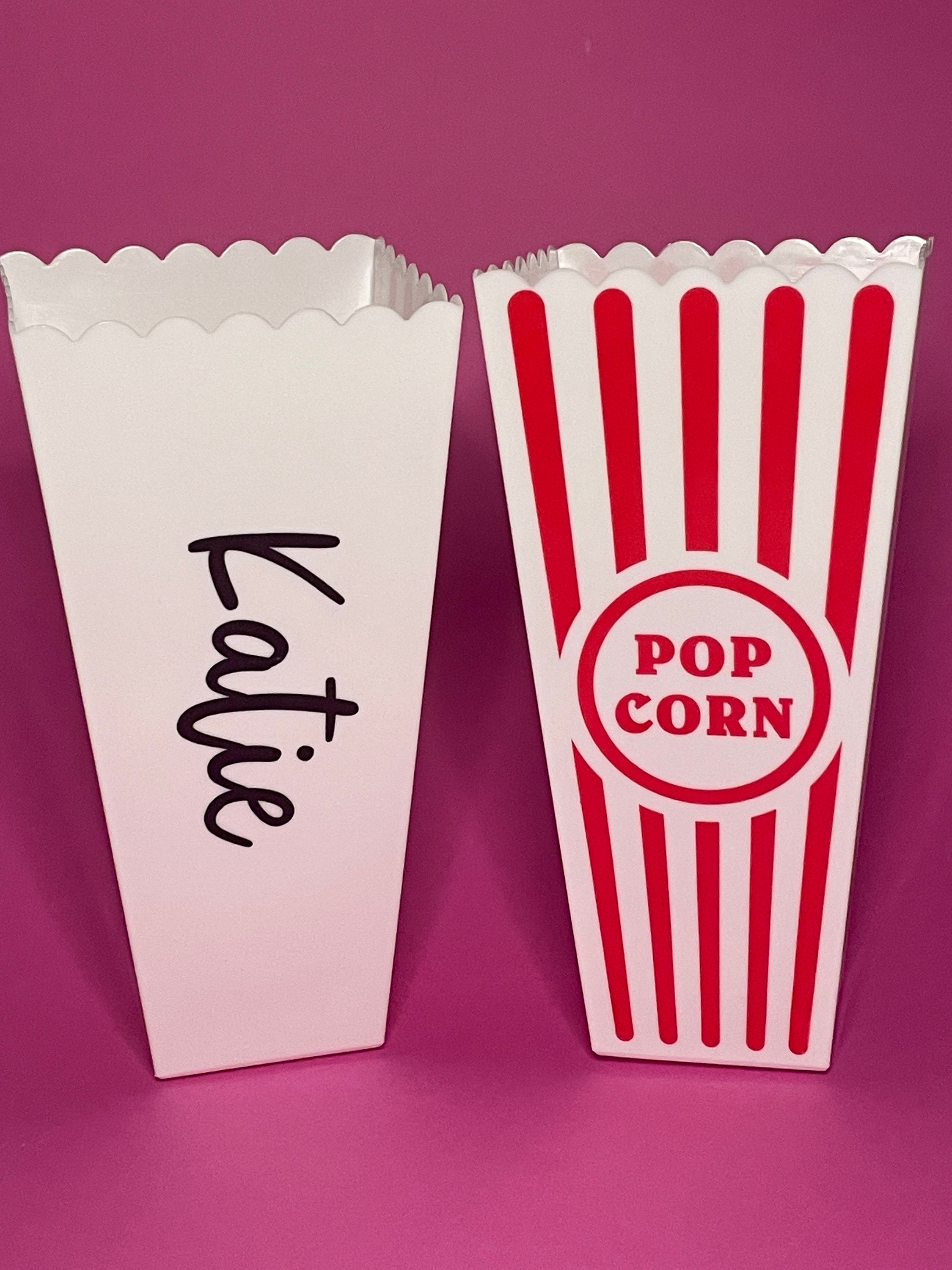 Custom Popcorn Bucket With Name - Etsy