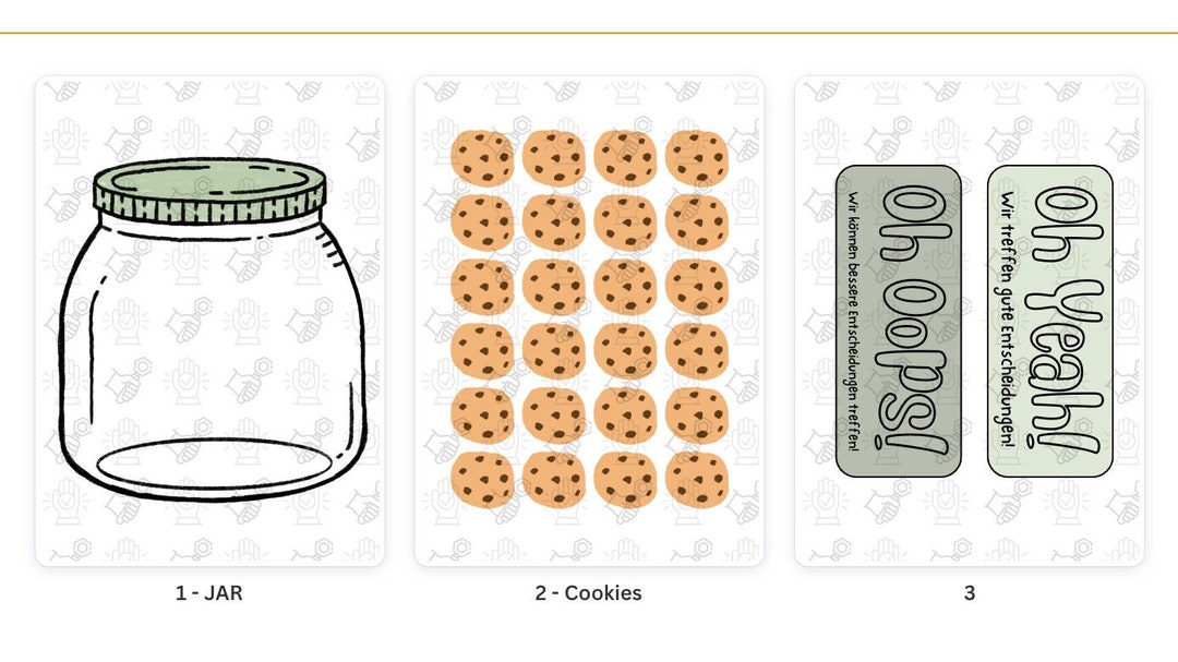 Oh Yeah Cookies - Canva Template - Etsy