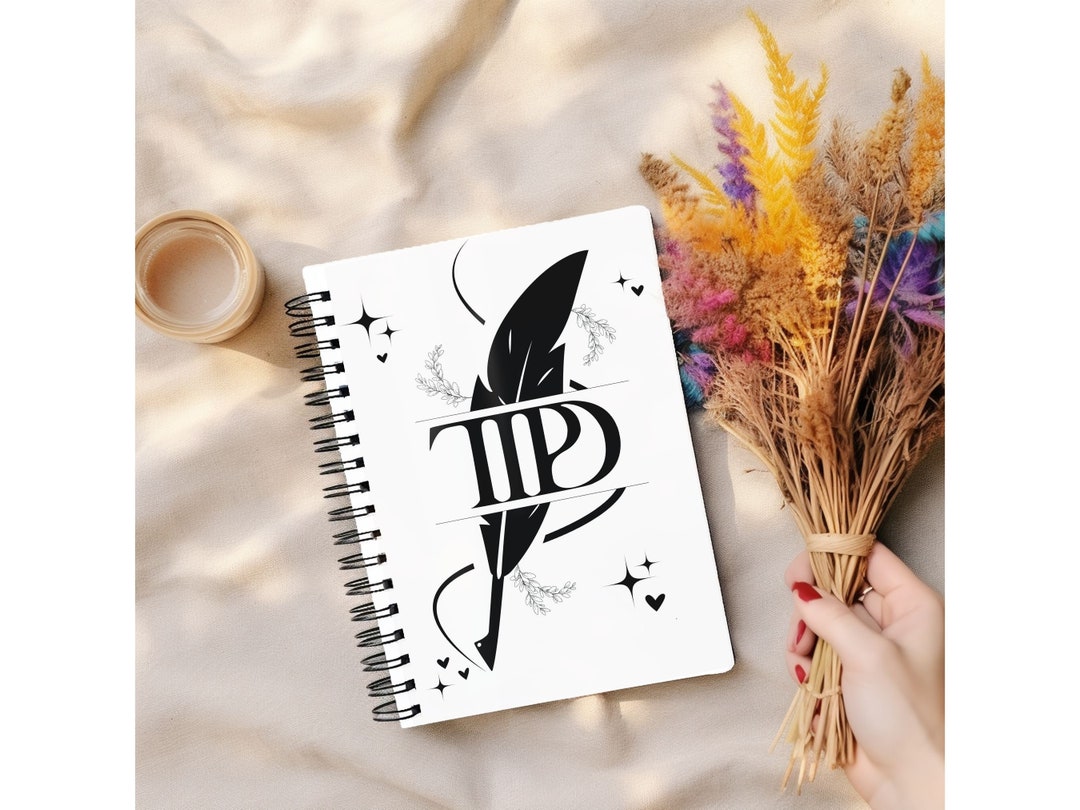 TTPD Tay Swiftie Inspired Writing Journal, Personalized Gift Taylors ...