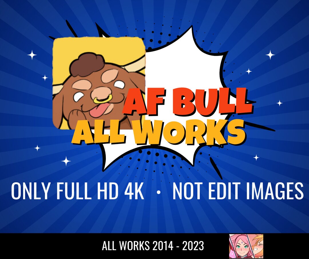 Pateon AF BULL All Works - Etsy