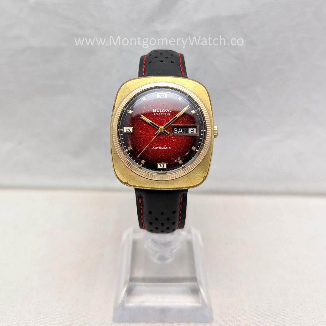 1973 Bulova "senator" Watch - Etsy