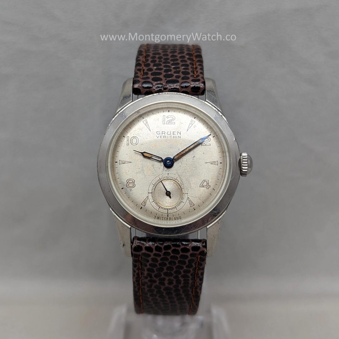 1960s Gruen Veri-thin Watch - Etsy
