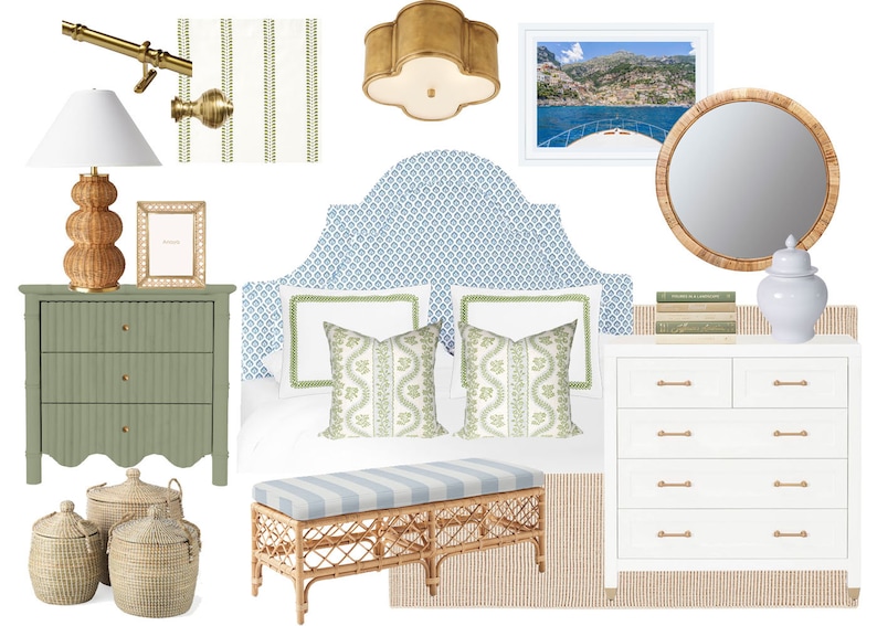 Bedroom Custom E-design - Interior Design - Mood Board - Virtual Design ...