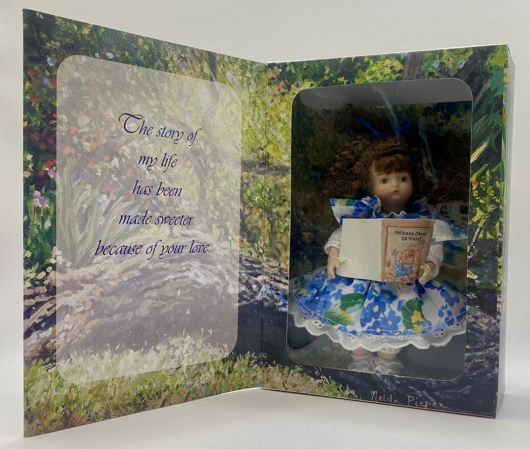 Marie Osmond Porcelain Greeting Card Doll, enlightened by Nelda Pieper ...