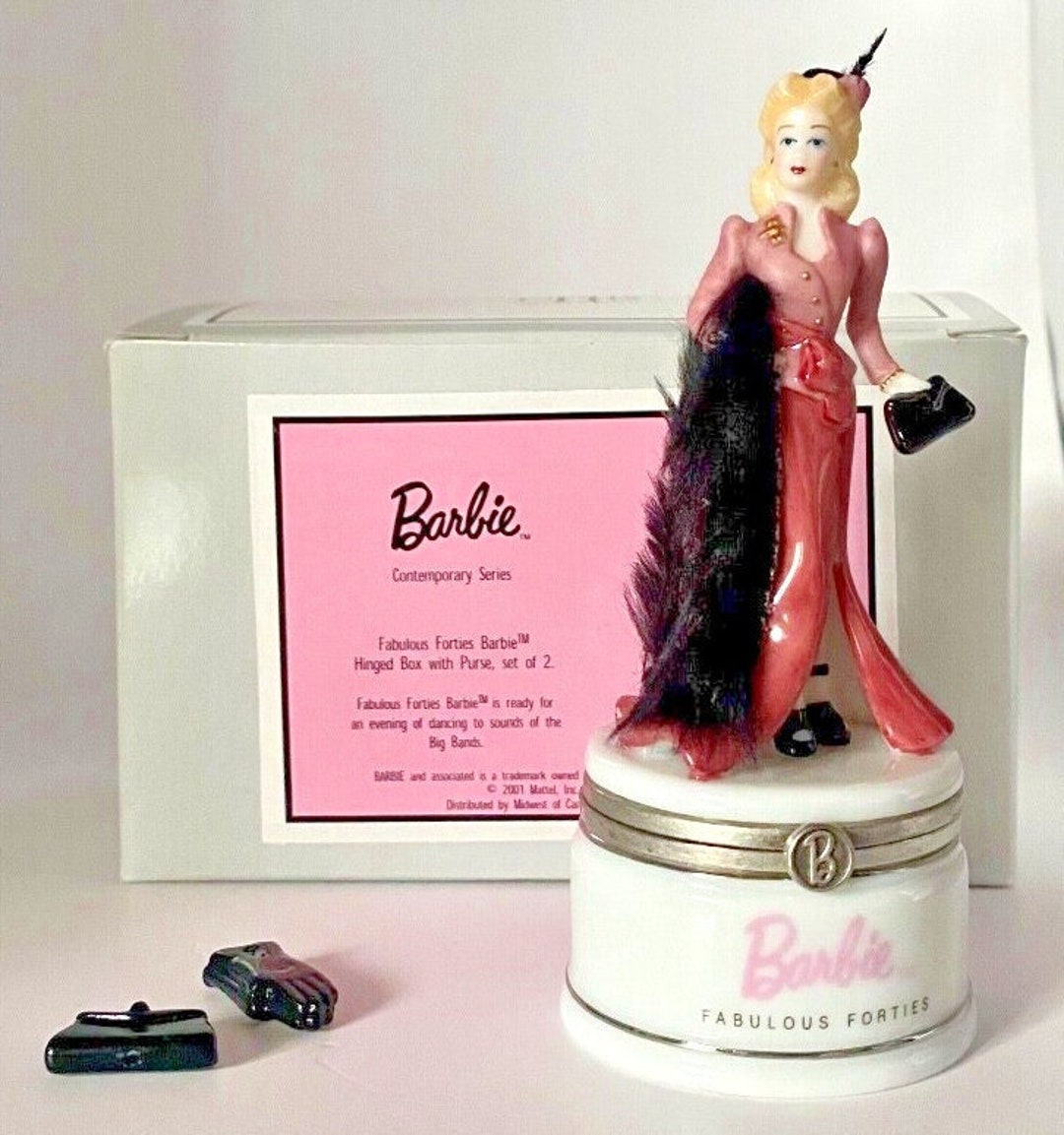 Midwest of Cannon Falls PHB "fabulous Forties Barbie" With Purse/gloves ...
