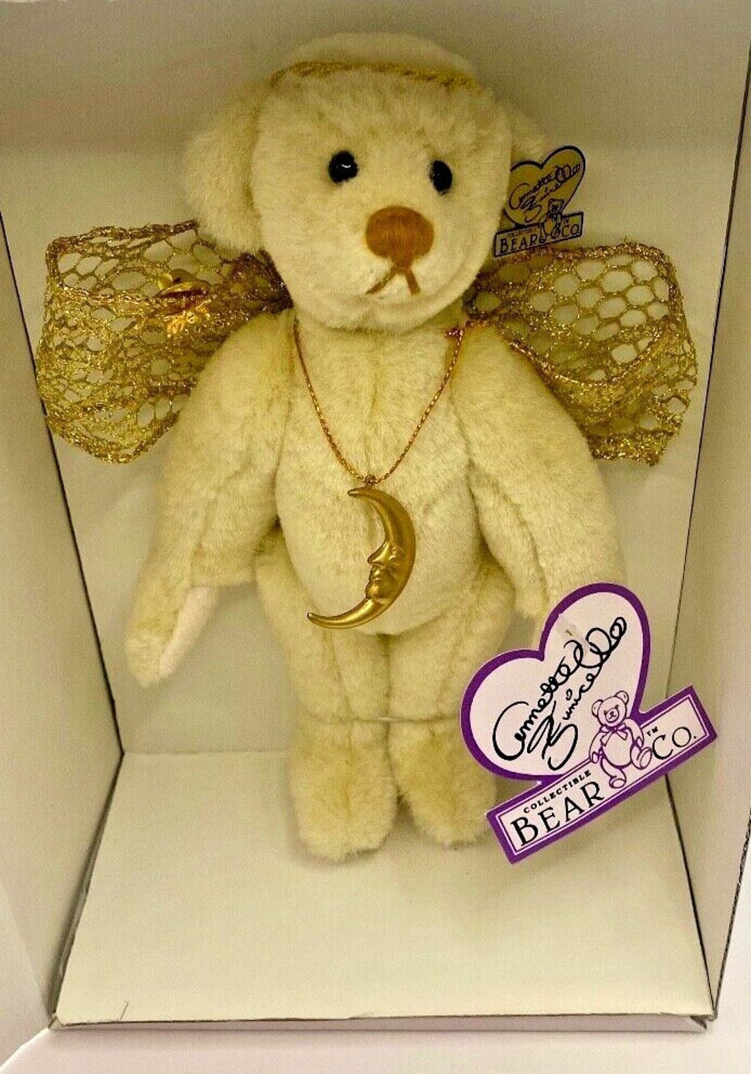 Annette Funicello Angel Bears Collection "luna" in Box With COA, #2243/ ...