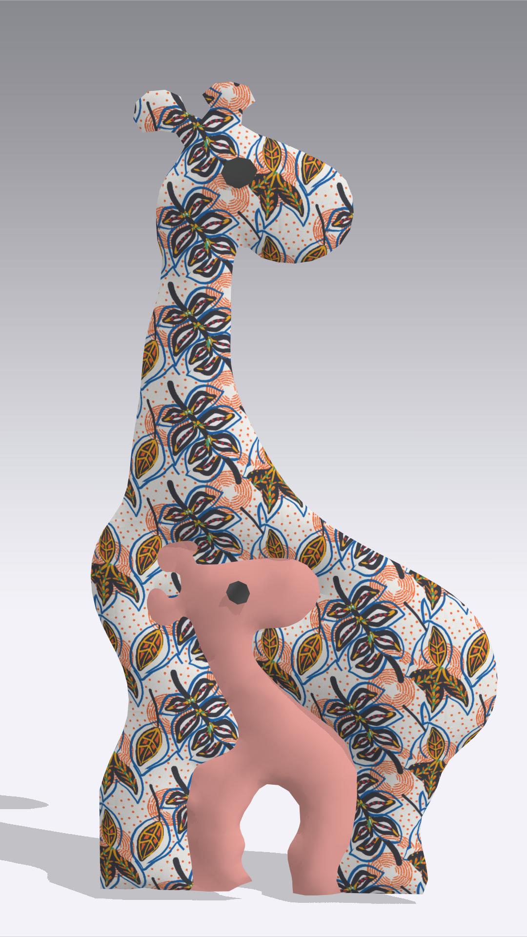 Giraffe Pattern, Digital Pdf Sewing Pattern, Soft Toy Pattern, Soft ...