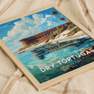 Dry Tortugas National Park, Florida Keys Framed Wall Art Tortuga Fort ...