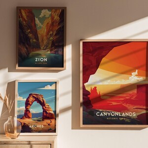 Canyonlands National Park, Utah Poster - Majestic Canyons & Plateaus ...
