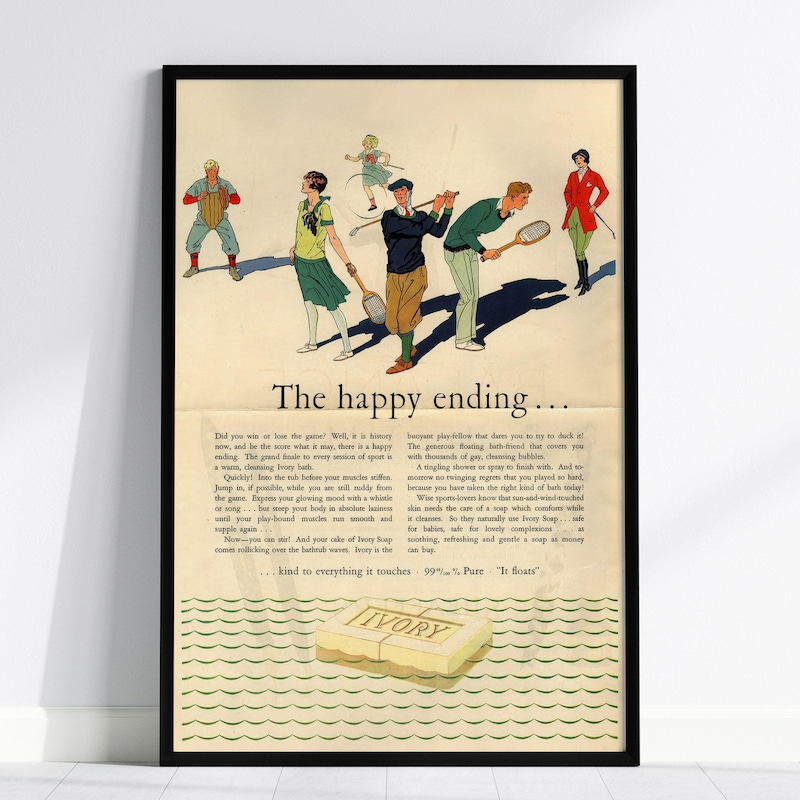 Vintage Soap Ad - Etsy