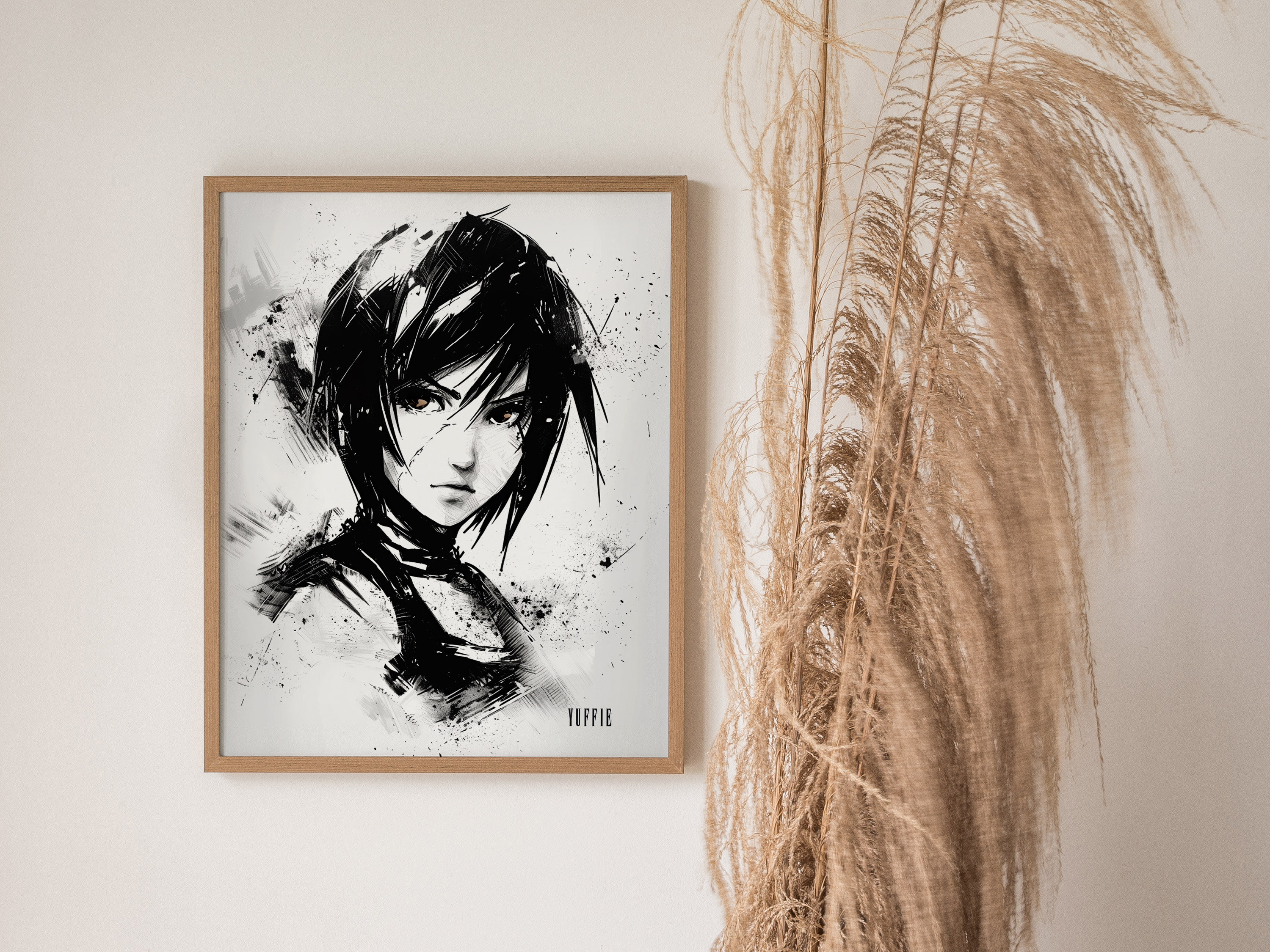 Yuffie Final Fantasy VII Framed Wall Art Limited Edition Print, FF7 ...