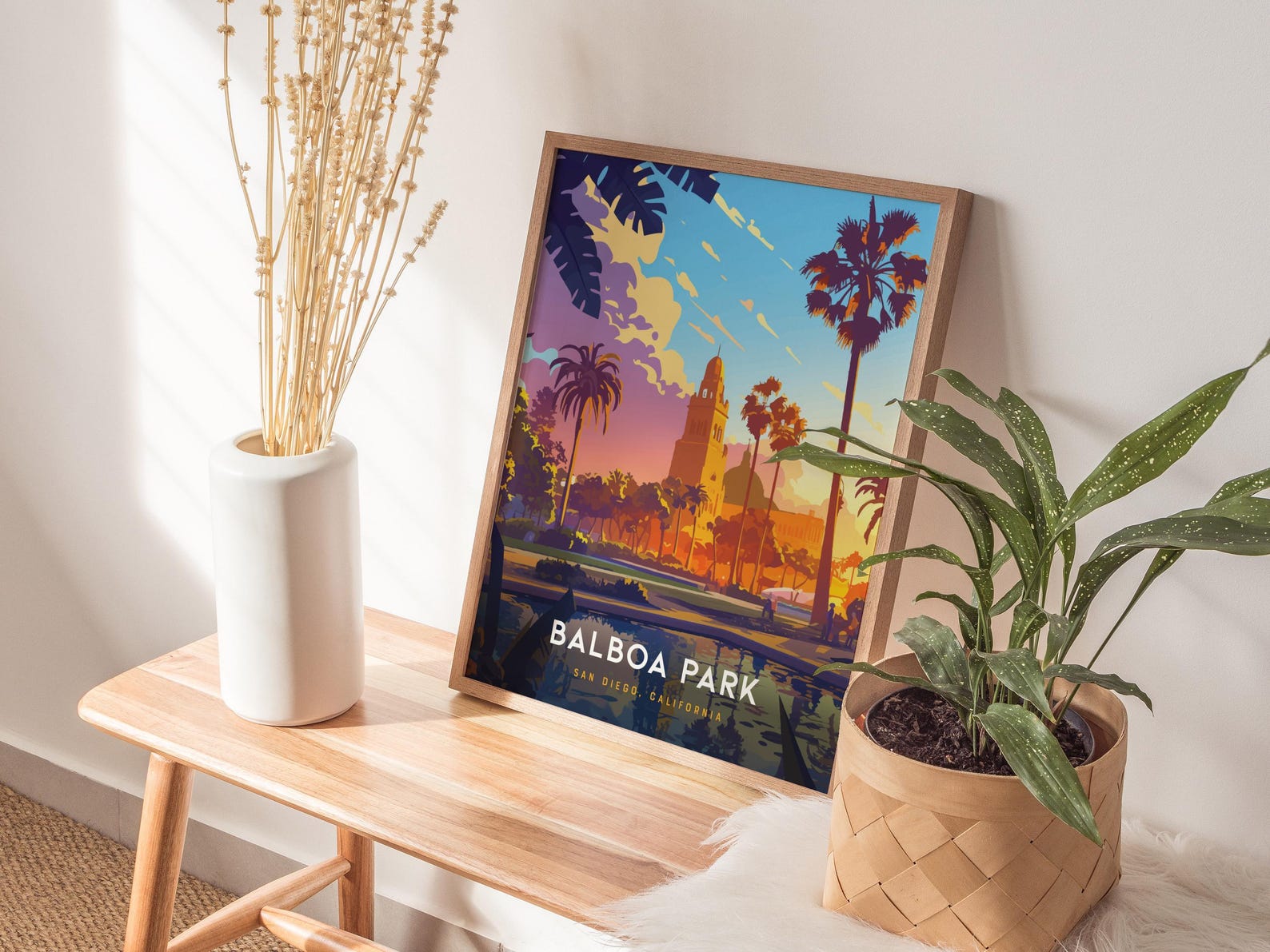 Balboa Park Poster: San Diego Landmark Art Print - Etsy