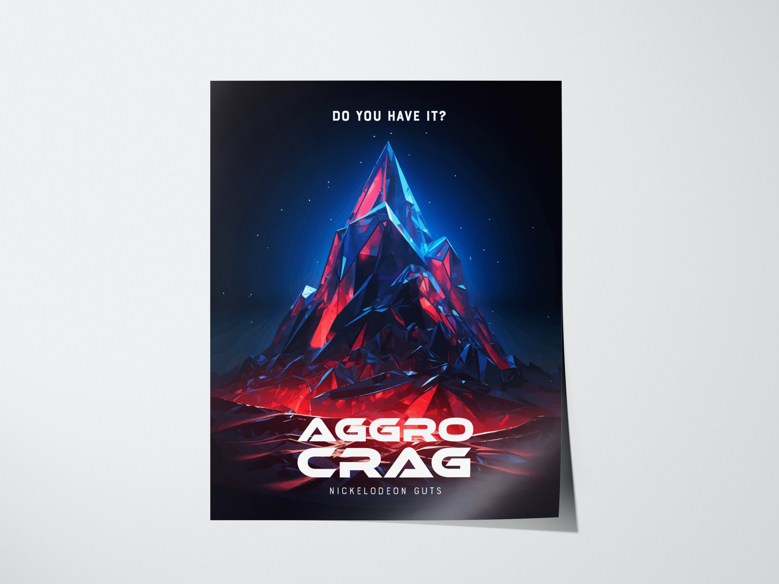 Nickelodeon Guts Aggro Crag Framed Wall Art 90s Nick Fan Nostalgia ...