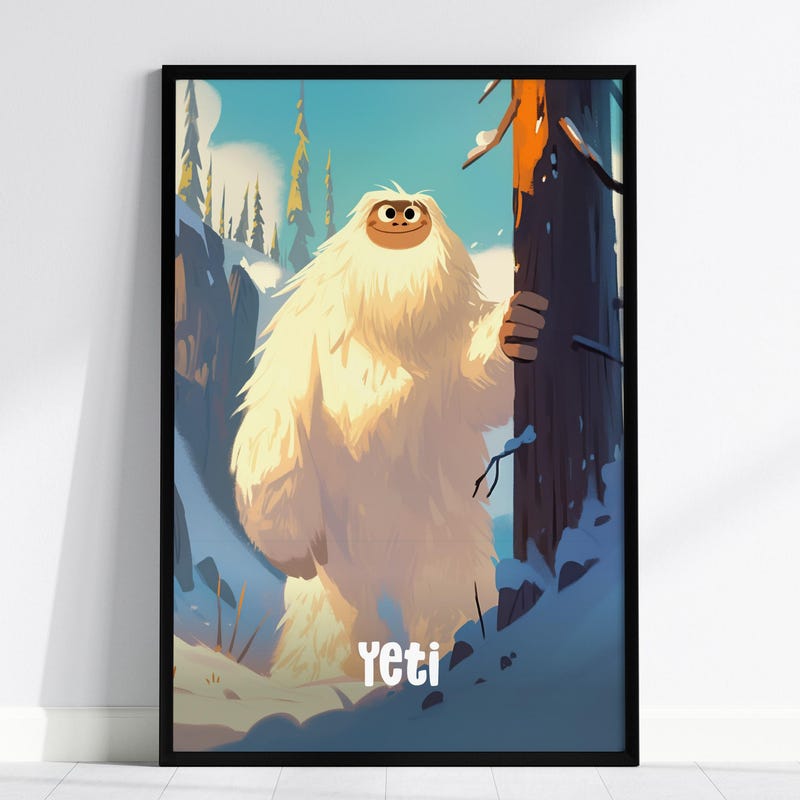 Kawaii Yeti - Etsy
