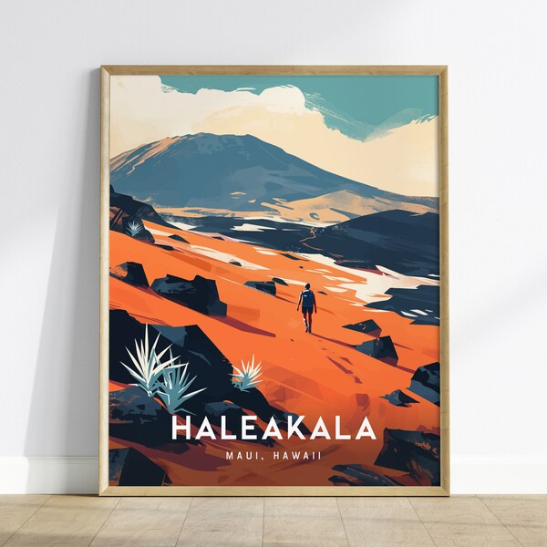 Haleakalā National Park Poster - Etsy