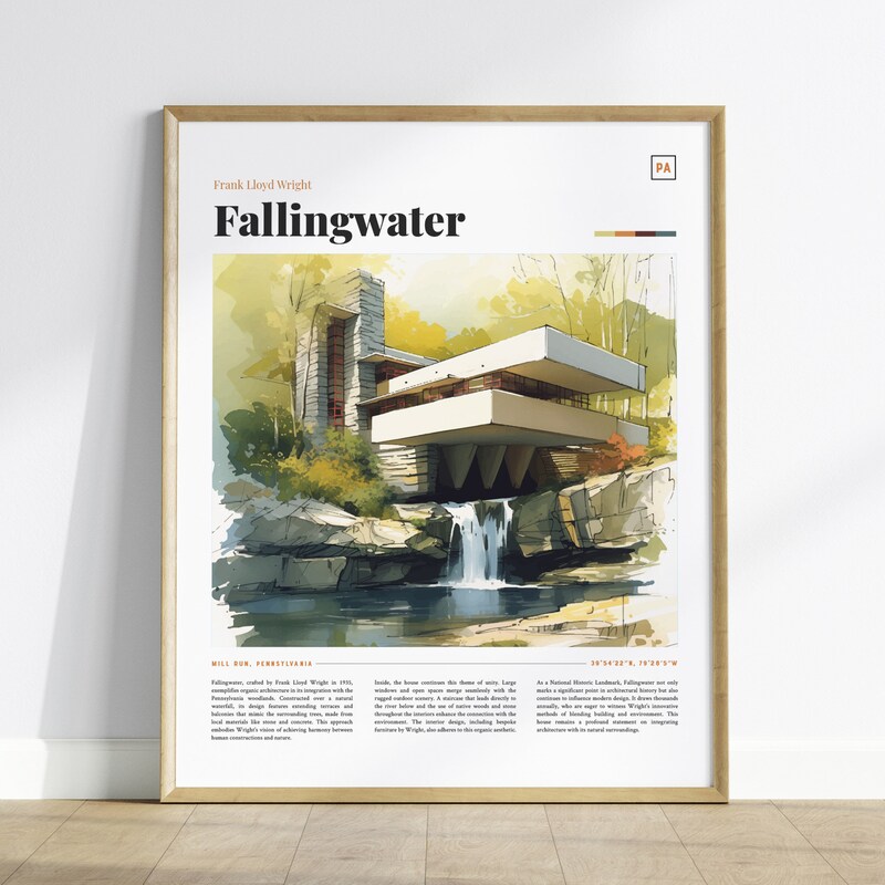 Fallingwater - Etsy