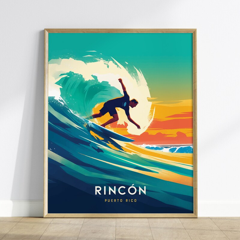 Surf Poster - Etsy