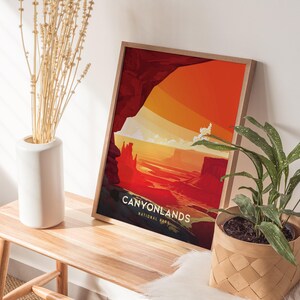 Canyonlands National Park, Utah Poster - Majestic Canyons & Plateaus ...