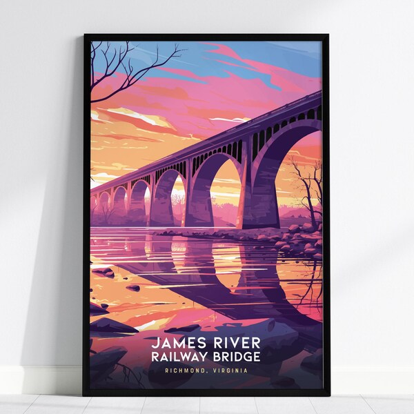 Railway Bridge - Etsy