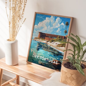 Dry Tortugas National Park, Florida Keys Framed Wall Art Tortuga Fort ...