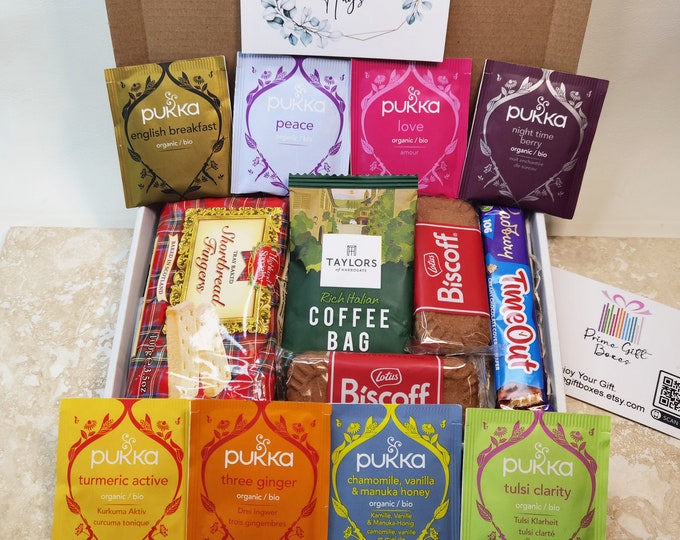 Pukka Tea Letterbox Treat tea Lovers Gift organic Get Well Soon ...