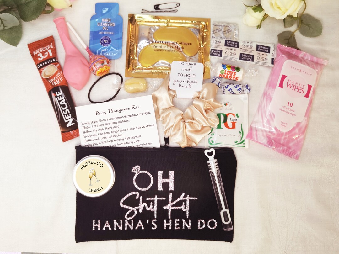 Personalised Oh Shit Recovery Kit Survival Pre-filled Survival Kit Hen ...