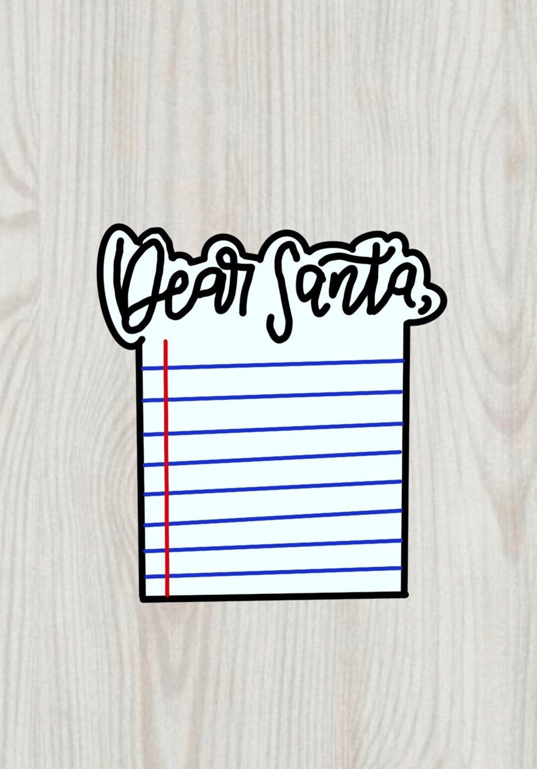 Dear Santa Cookie Cutter Santa Letter Cookie Cutter - Etsy Canada