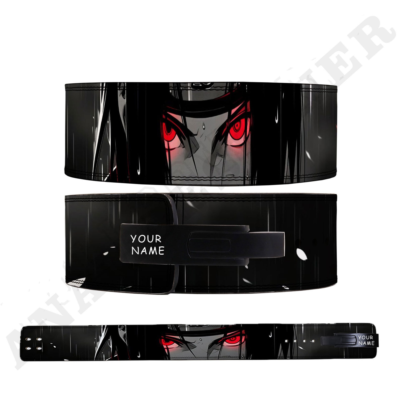 Itachi Anime Lever Belt Powerlifting Belt Itachi Lever Lifting Belt ...