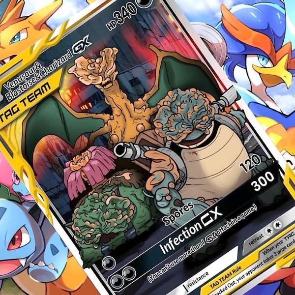 Charizard Tag Team - Etsy