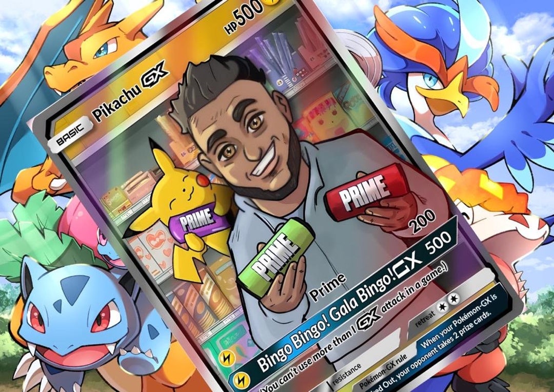 Pikachu Gx V Vsstar Pokemon Custom Card Holographic - Etsy