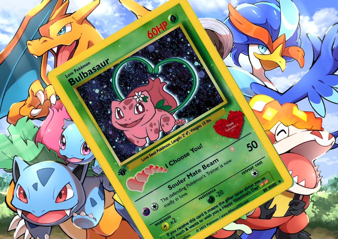 Bulbasaur V Gx Vsstar Pokemon Custom Card Holographic - Etsy