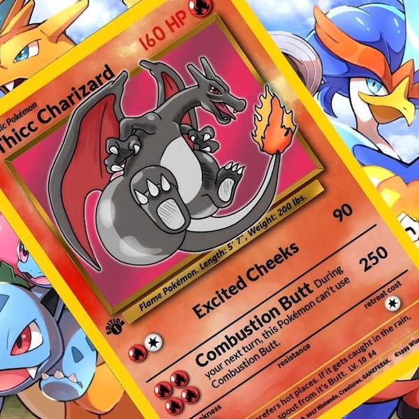 Thicc Charizard - Etsy