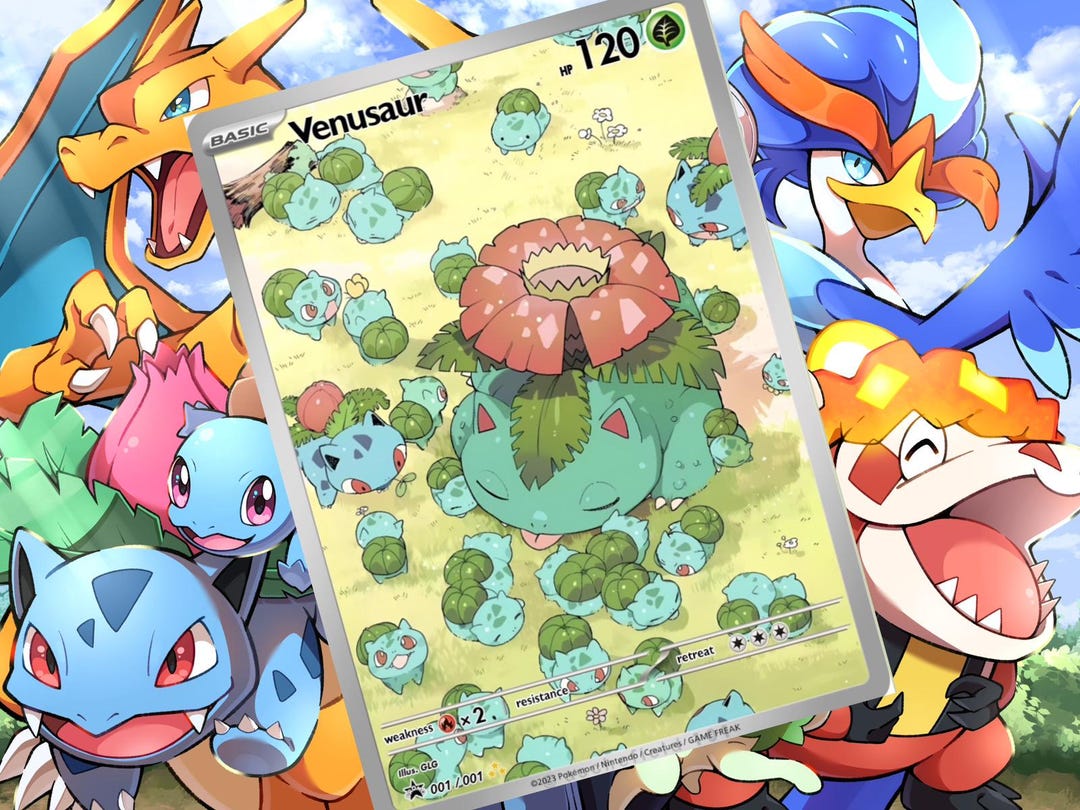 Venusaur V Ex Gx Vstar Pokemon Custom Card Holographic - Etsy