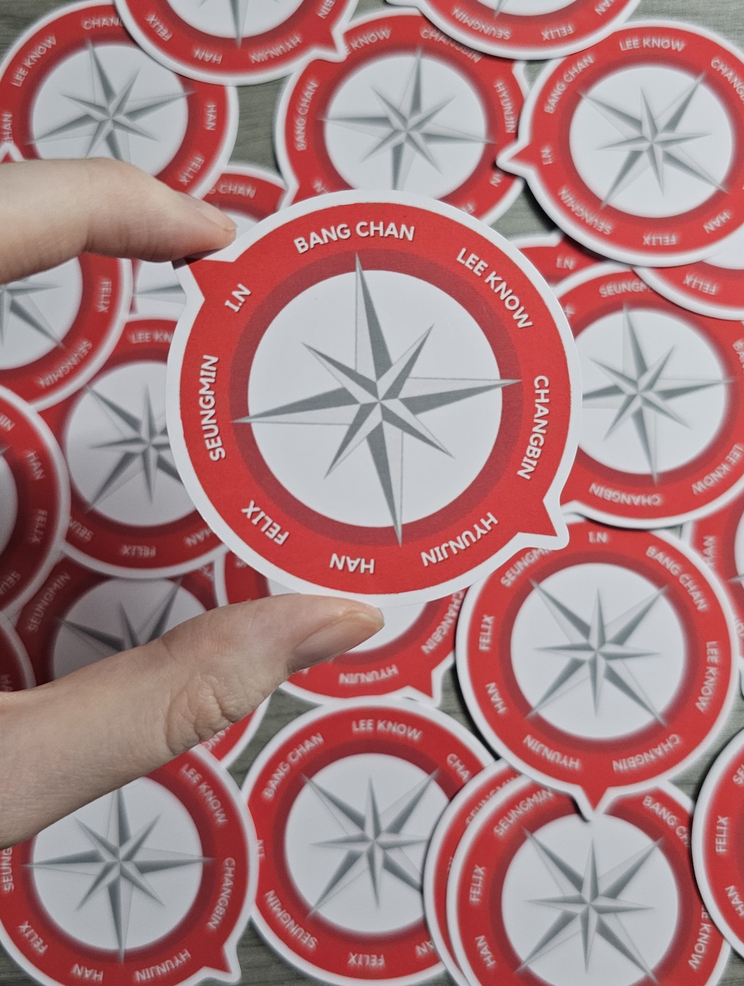 Stray Kids (SKZ) Compass Kpop Sticker - Etsy