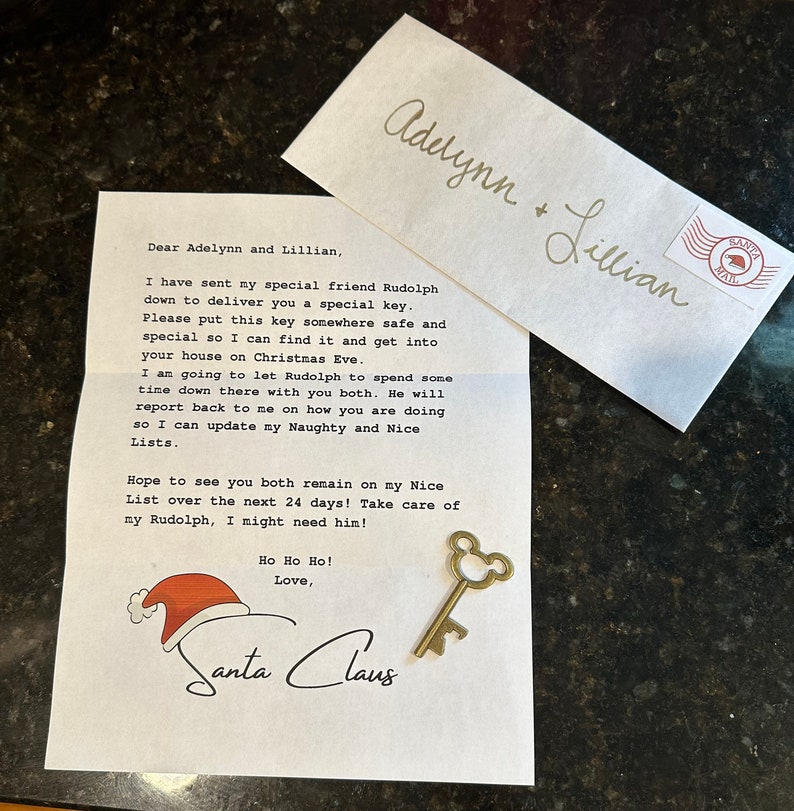 Santa Claus Signature - Etsy