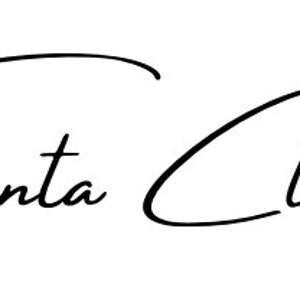 Santa Claus Signature - Etsy