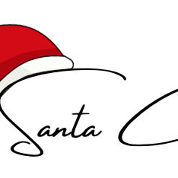 Santa Signature - Etsy