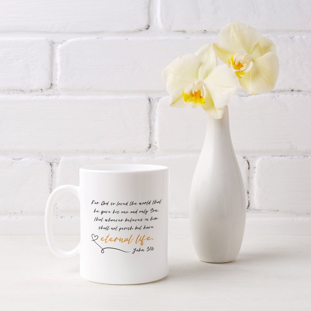 Christian Coffee Mug, Bible Verse Mug, Prayer Mug, Christian Cup, Jesus ...