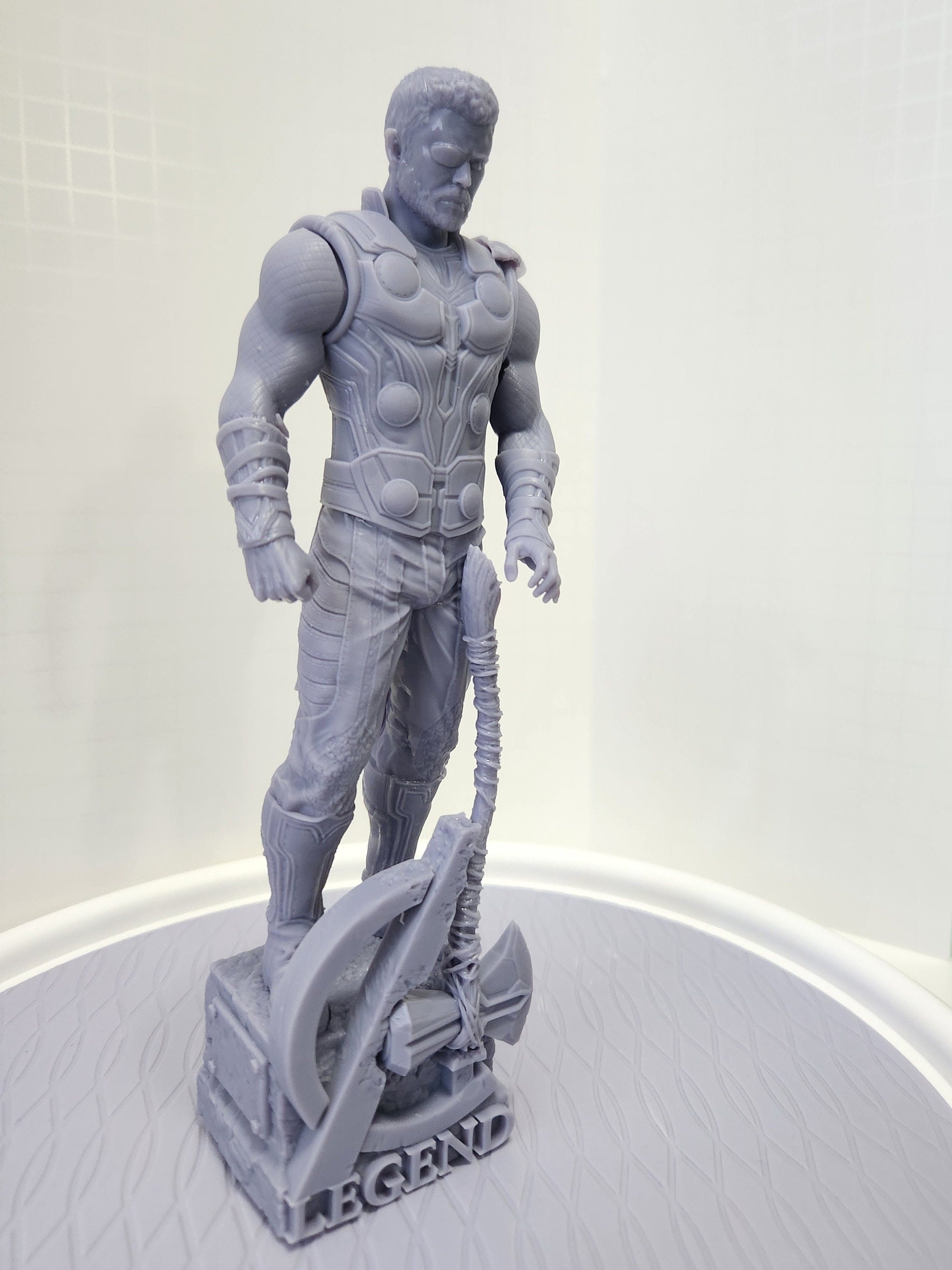 Thor Resin Model. Unpainted Ready for You to Make It Your Own. - Etsy