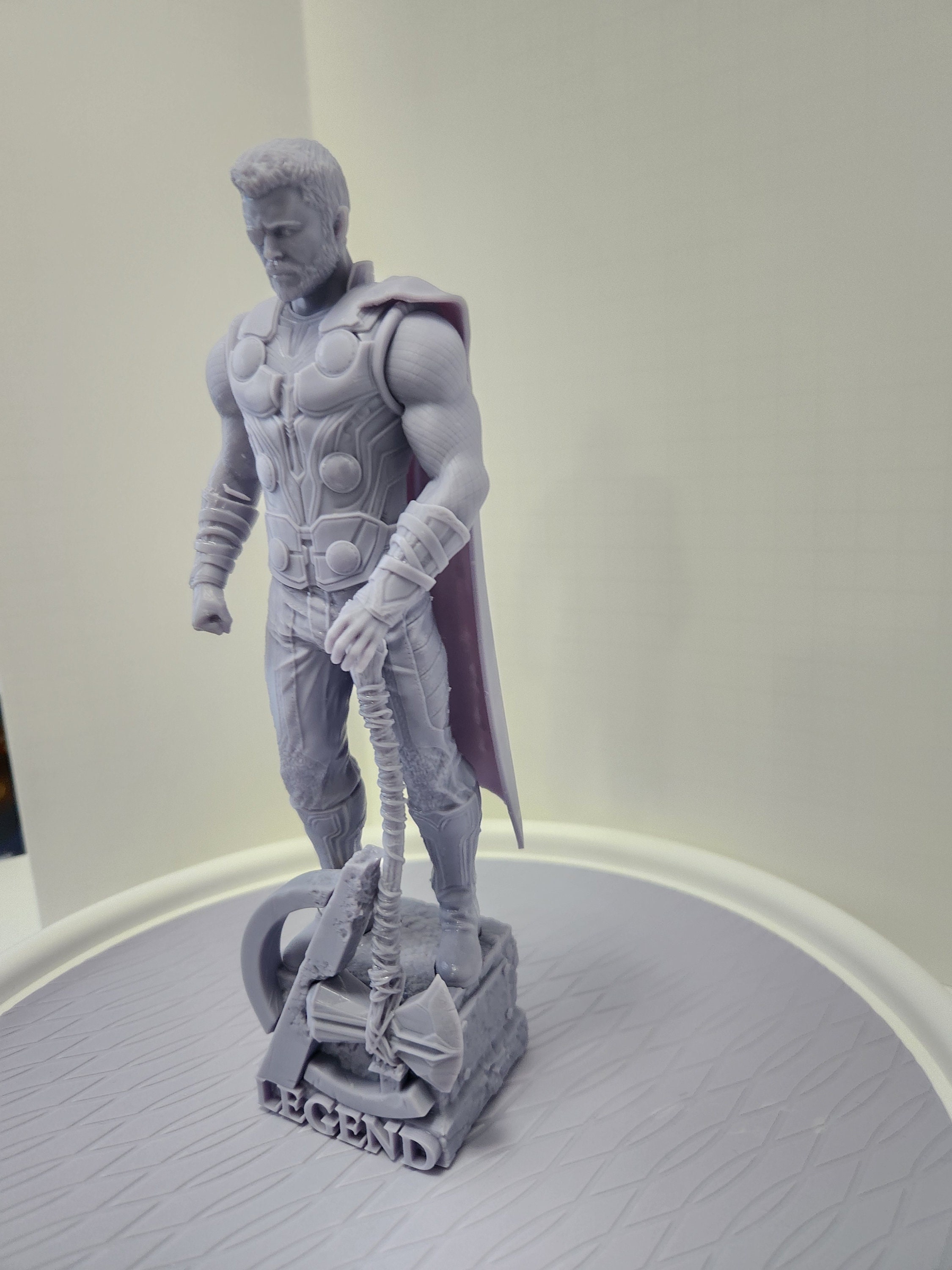 Thor Resin Model. Unpainted Ready for You to Make It Your Own. - Etsy