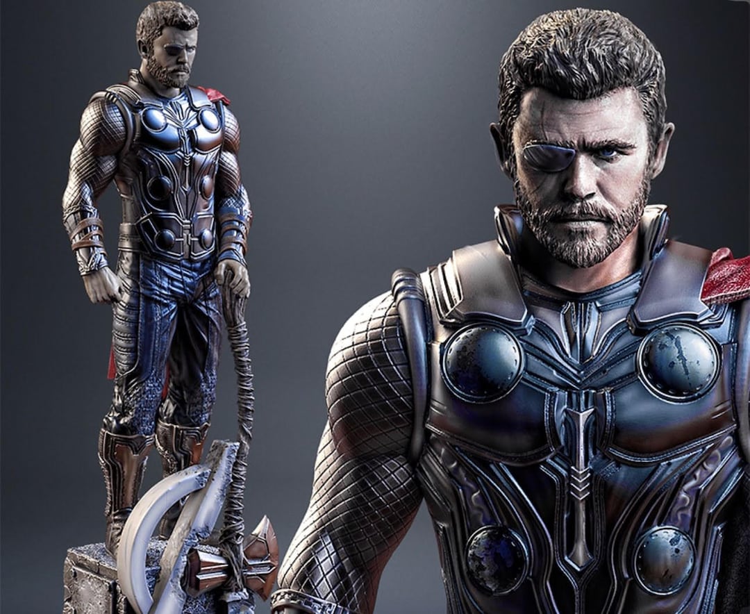 Thor Resin Model. Unpainted Ready for You to Make It Your Own. - Etsy