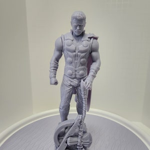 Thor Resin Model. Unpainted Ready for You to Make It Your Own. - Etsy