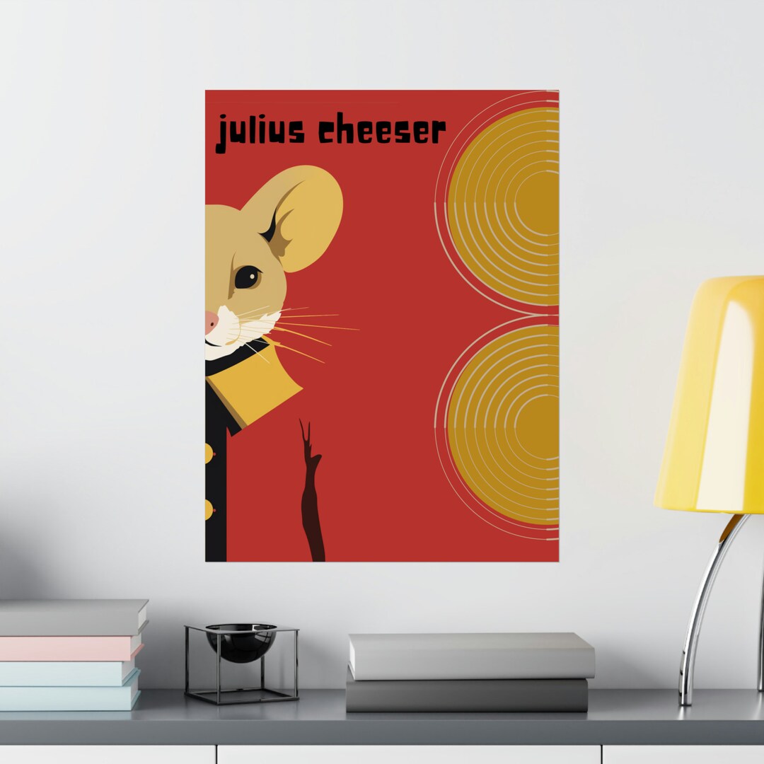 Shakespeare Gift Julius Caesar Poster Funny Shakespeare Literary Gift ...