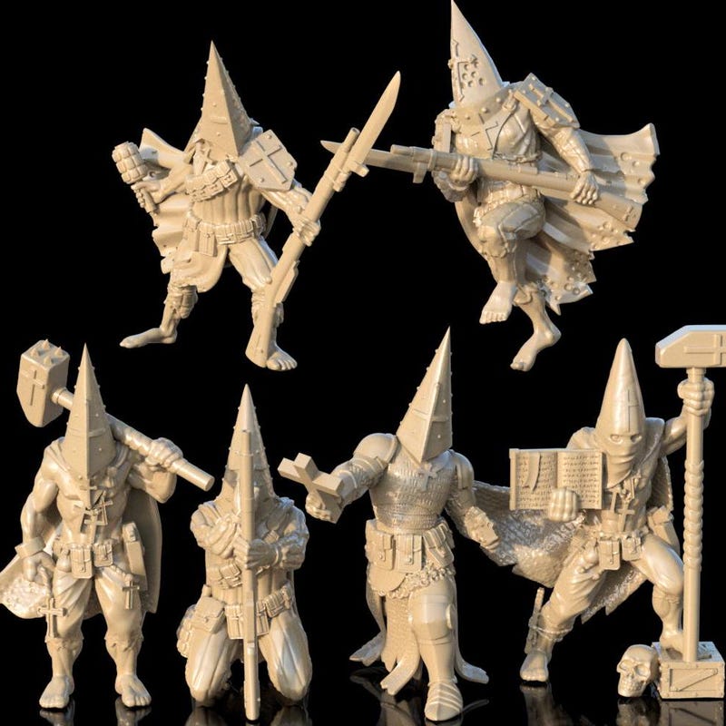 Trench Crusade Miniatures Trench Pilgrims - Etsy