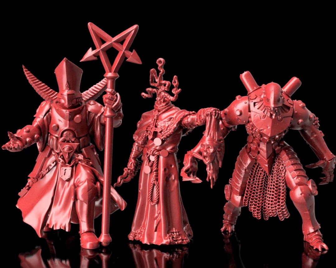 Trench Crusade - Elite Set (scan) - Heretic Legion - Etsy UK