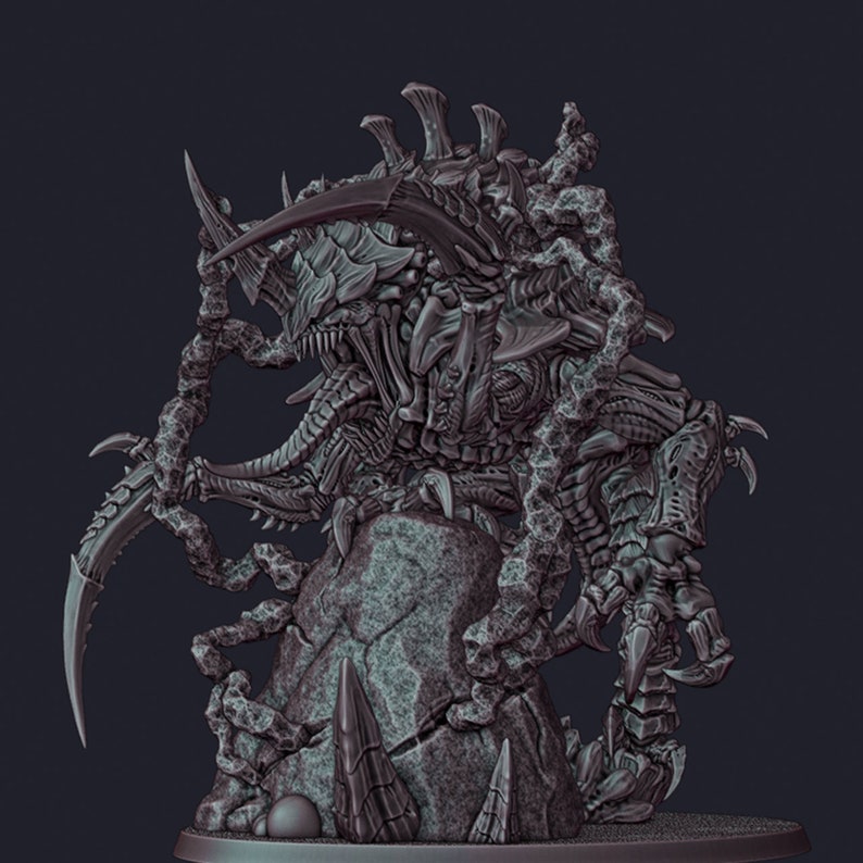 Maleceptor / 3D Print Tyranid Warhammer 40K - Etsy Denmark