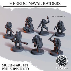Trench Crusade Heretic Naval Raiders - Etsy