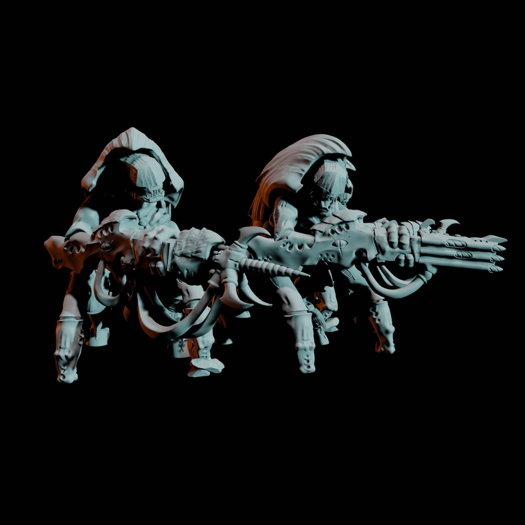 Tyranid Warhammer 40k Hive Guard / Tyrant Guard / Proxy / OPR - Etsy